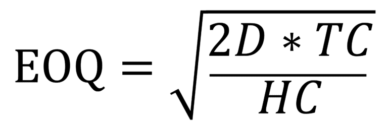 Economic Order Quantity: EOQ Formula + Excel Guide
