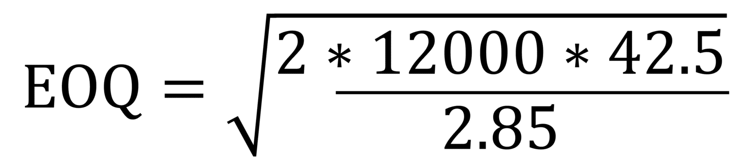 Economic Order Quantity: EOQ Formula + Excel Guide