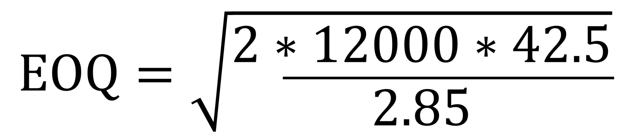 Economic Order Quantity: EOQ Formula + Excel Guide