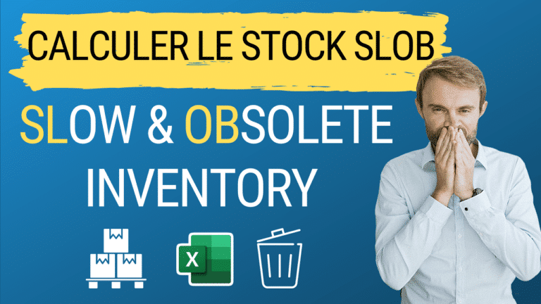 Calculer Le Stock SLOB (slow-moving & Obsolete Inventory)