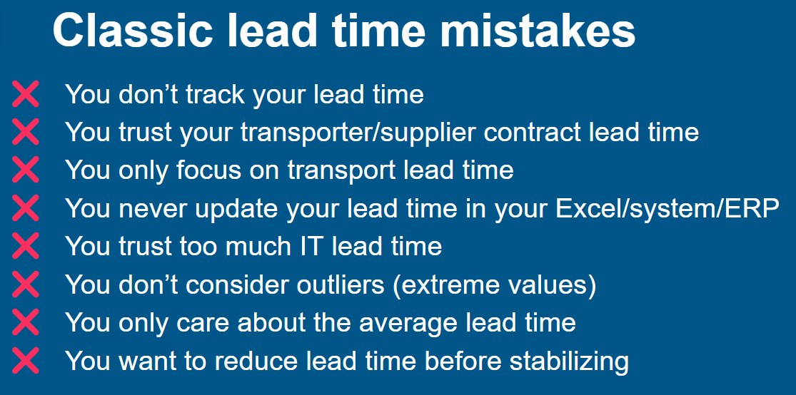 Supply Chain Lead Time : What Is It And How To Track It