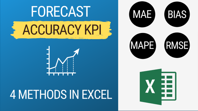 Download Forecast Accuracy Formula Template In Excel